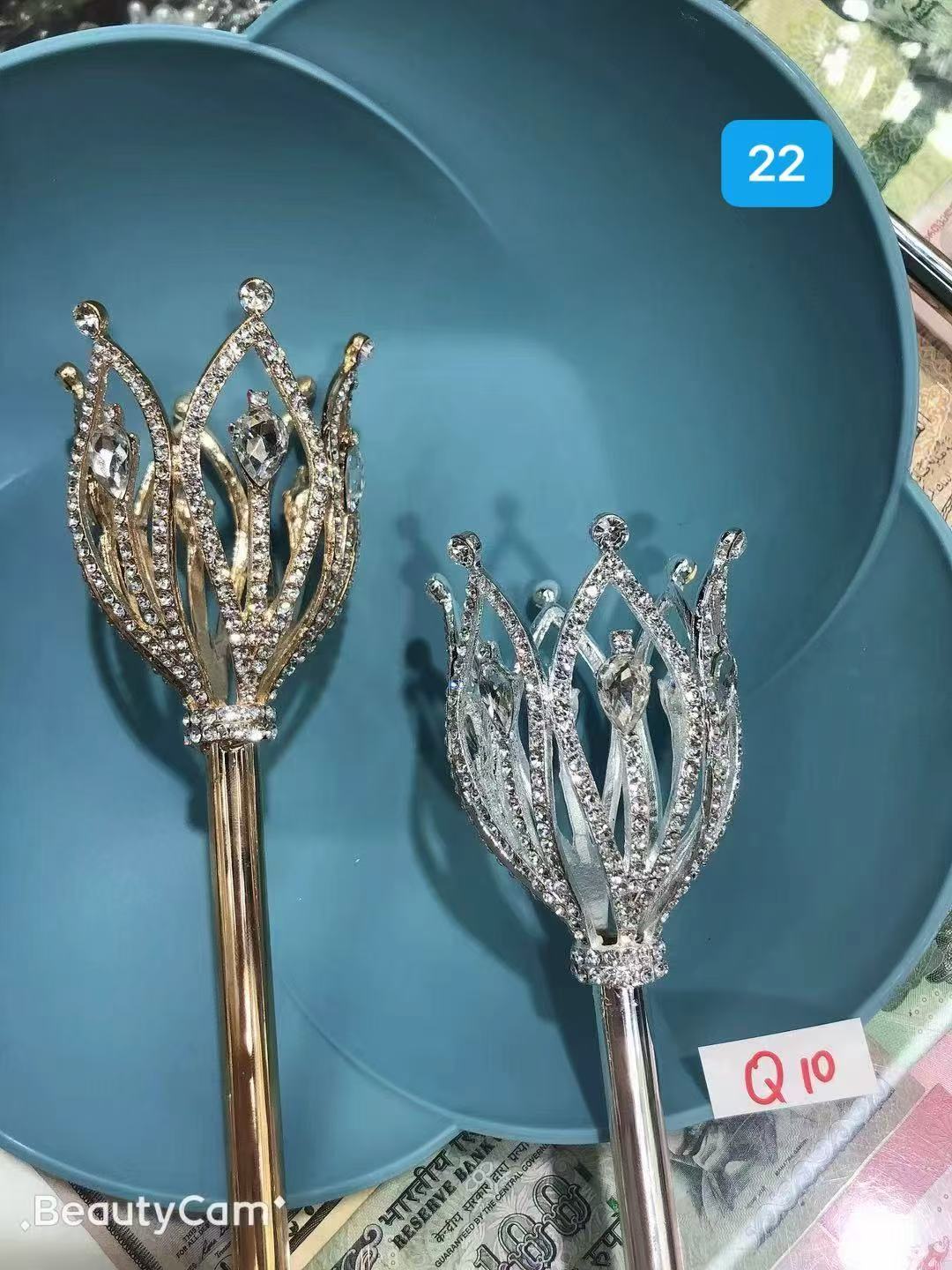 Goddess Athena Scepter Rhinestone Queen Princess King Scepter Fairy ...