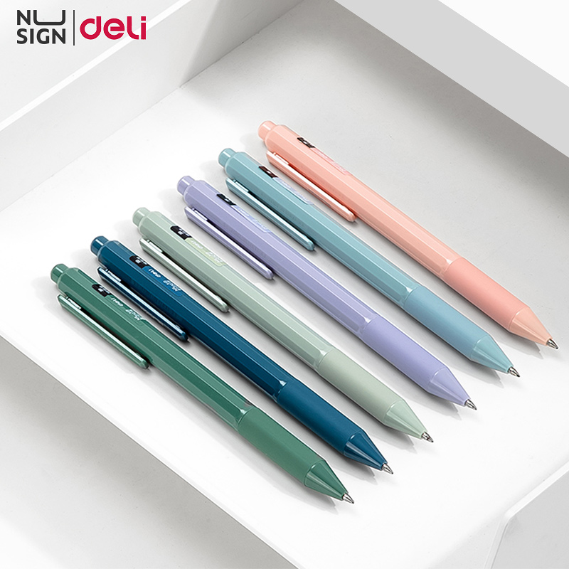 Deli Nusign NS559 Press Writing Gel Pen Ballpen 0.5mm Perfect Smooth ...