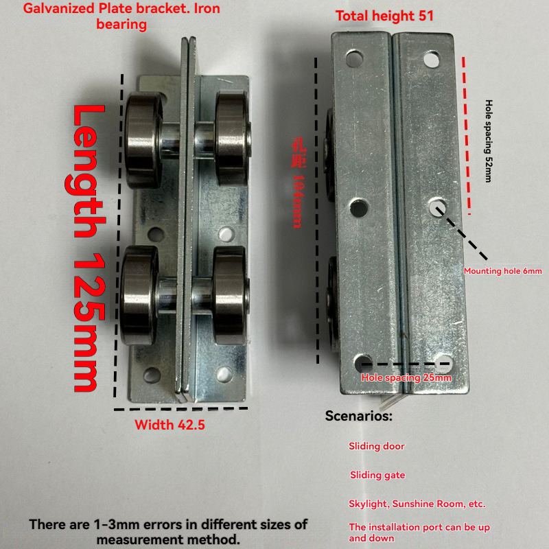 【COD】Sliding Gate Track Heavy Duty Gate Galvanize Track 6Meter To 1 ...