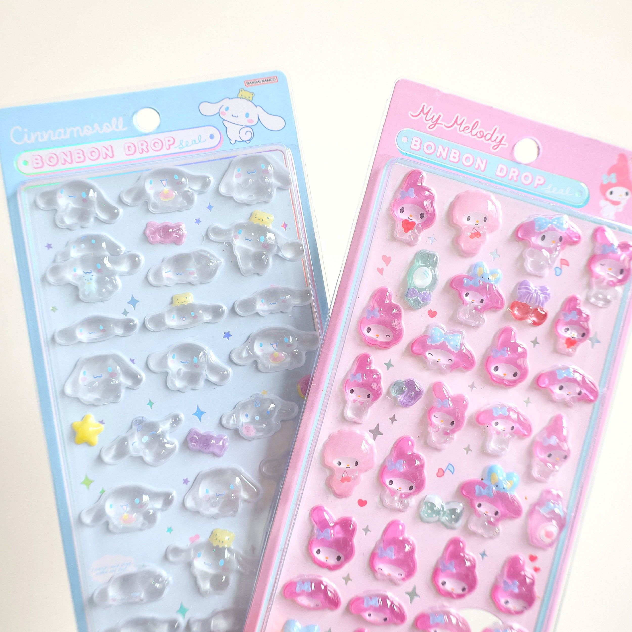 Sanrio 3D Cute Bubble Stickers Cinnamoroll My Melody Hello Kitty ...