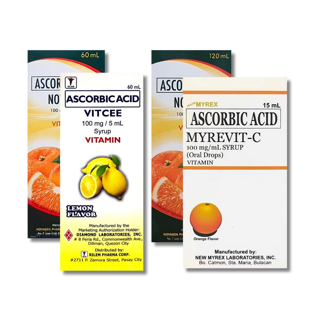 Ascorbic Acid (Vitamin C) 100mg Syrup | Shopee Philippines