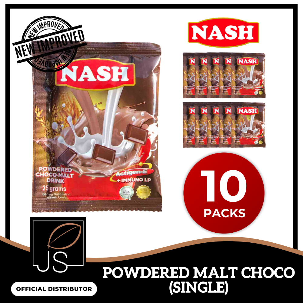 Nash Malt Choco (10 packs) | Shopee Philippines