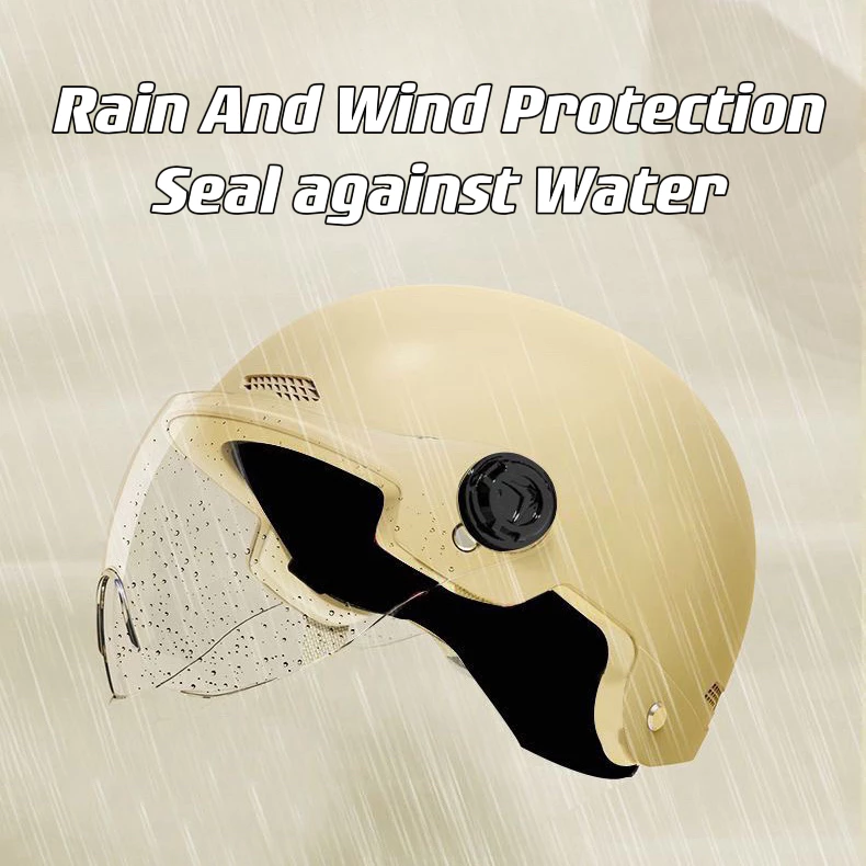 HNJ nutshell helmet motorcycle half face helmet nutshell with visor for ...