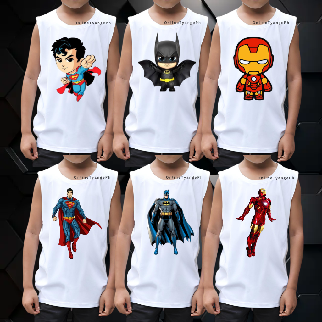OnlineTyangePh Muscle tee Sando for kids White Sando for Kids Baby Boys ...
