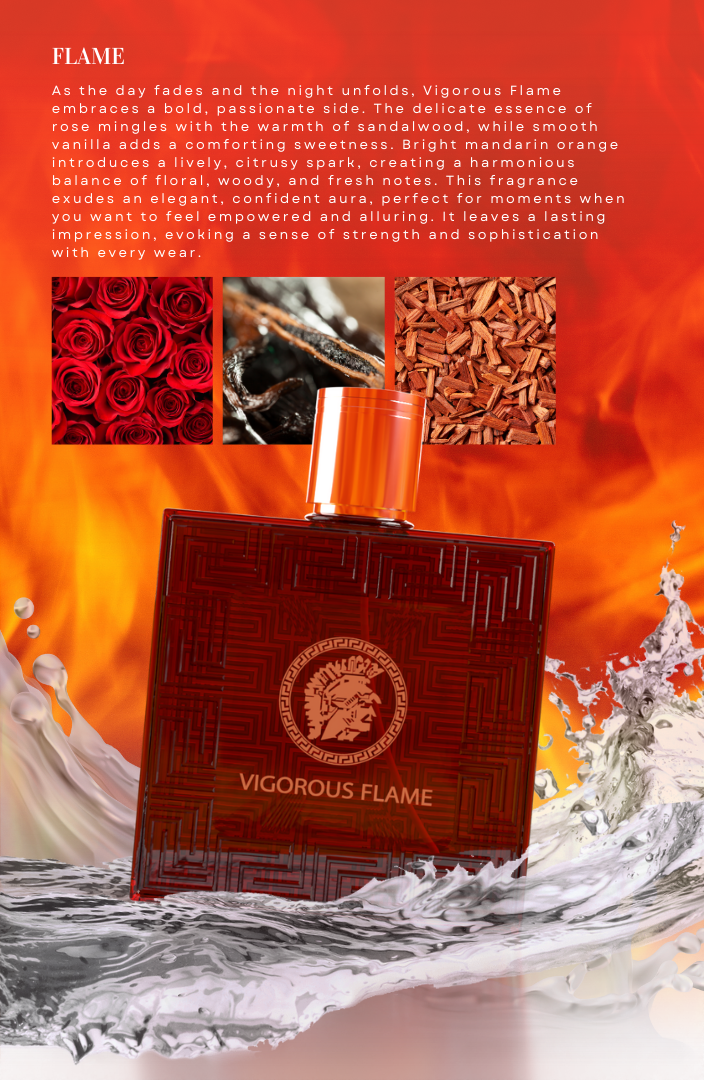 AKRYMI VIGOROUS 100ml Long Lasting Perfume Cologne Perfumes Scented ...