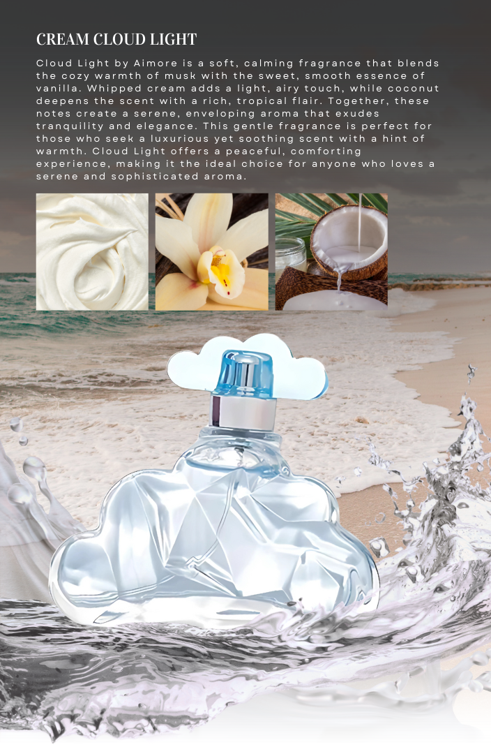 AKRYMI Cream Cloud Perfume 90ml Perfume for Women girls Cologne vanilla ...