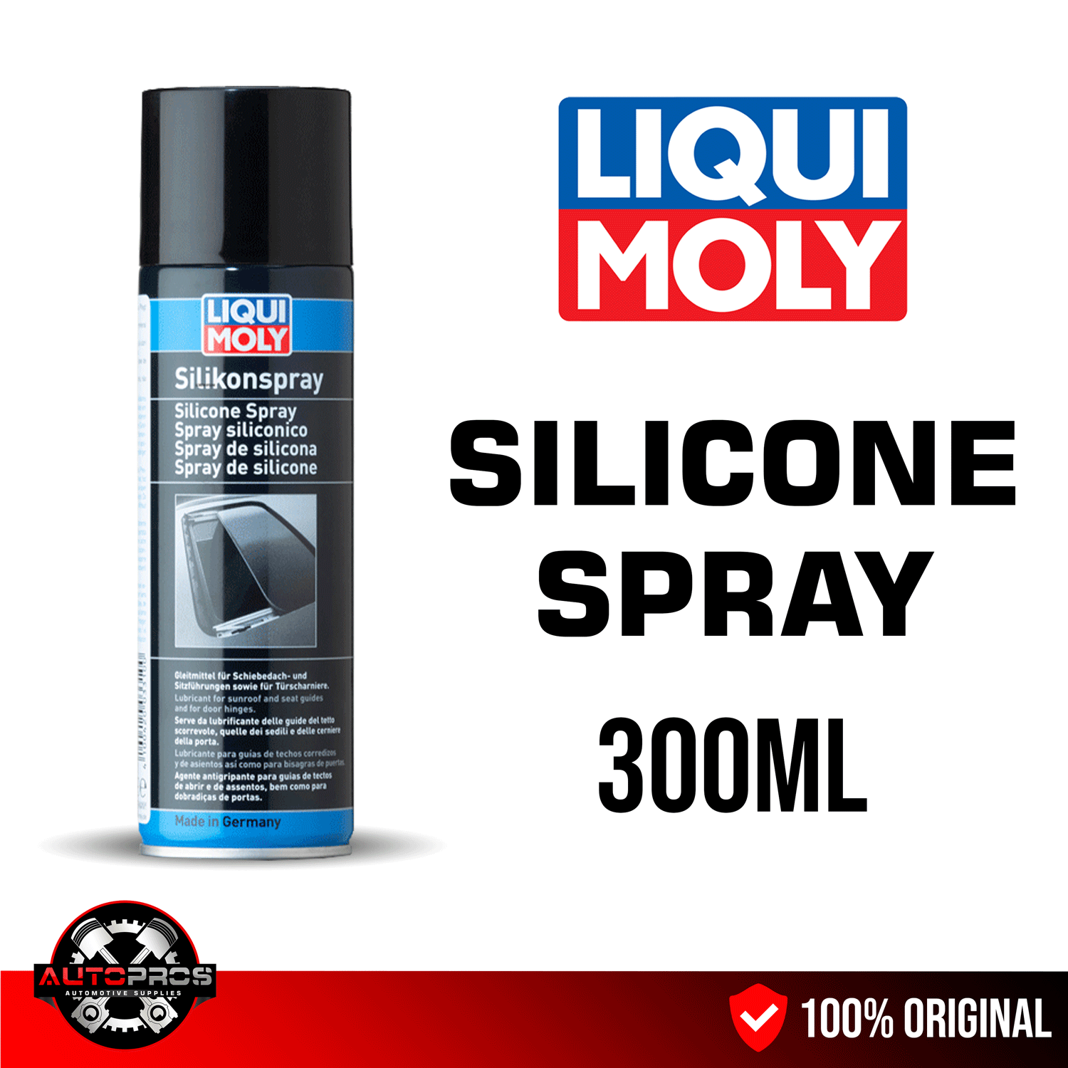 Liqui moly Silicone Spray 300ml | Shopee Philippines