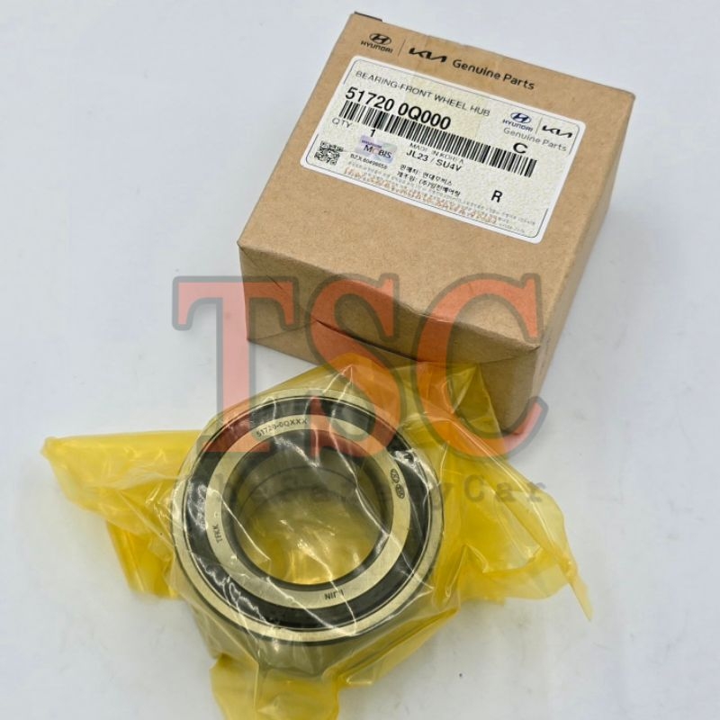 ORIGINAL Front Wheel Hub Bearing Kia Soluto, Accent, Getz Part # 51720 ...