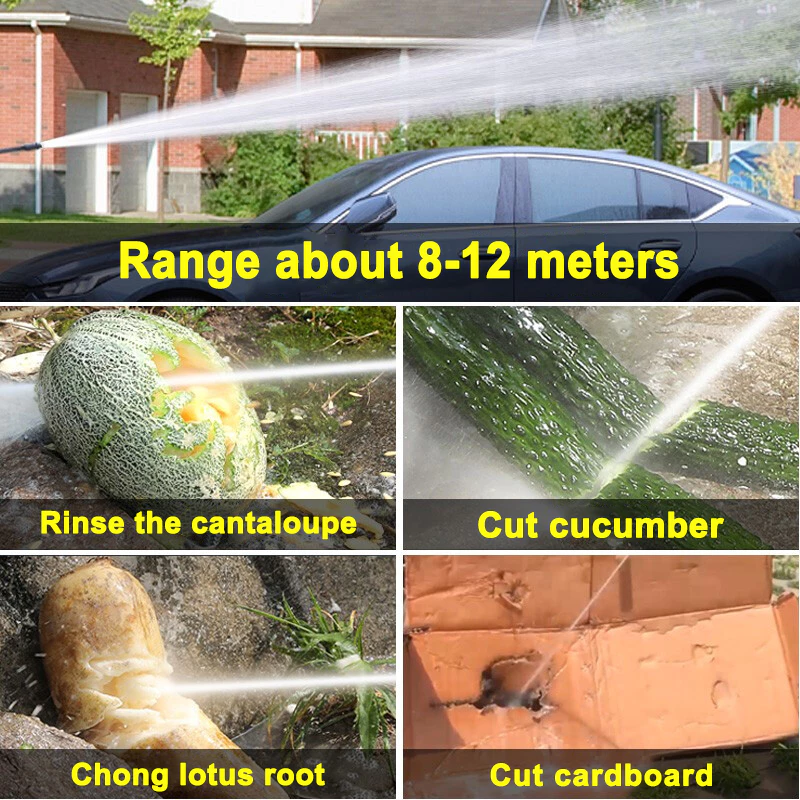 3600W High Pressure Washer Portable Fully Automatic Household Cleaner Spray High Pressure Car ...