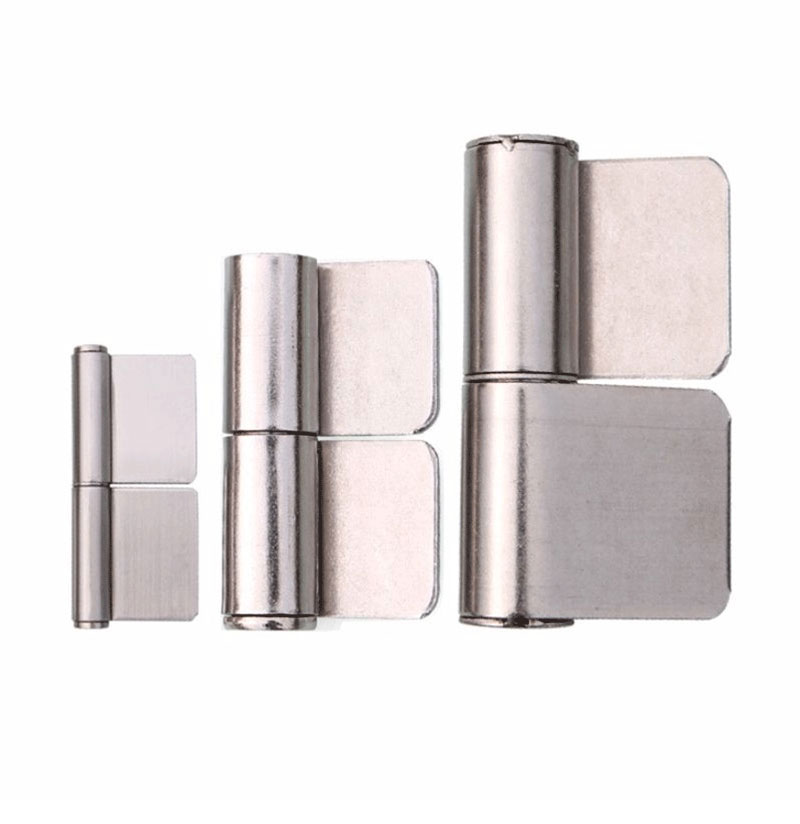 1pair/2pcs 304 Stainless Steel Wing Hinges Door Hinges Cylindrical ...