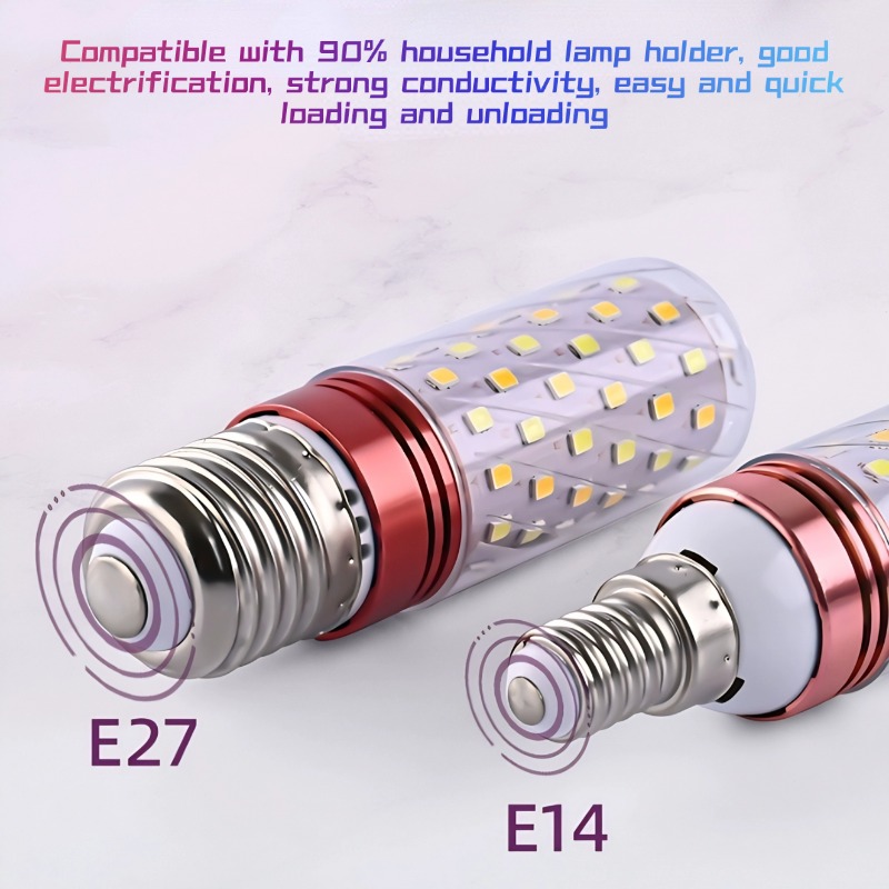 【COD】10PCS 12W Tricolor Led Bulb Changing Corn Bulb 3 Color Daylight ...