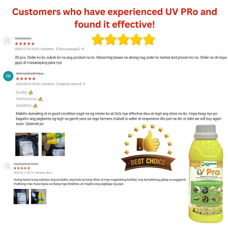 [NEW] UV Pro Biological Pesticide Is Chemical-Free, Effective, Safe And ...
