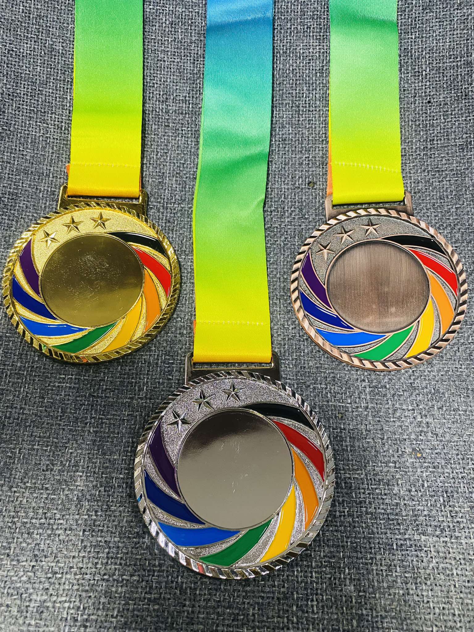 ALL OCCASIONS BLANK MEDALS PREMIUM LACE 7 CM ( KP-073 )( AVAILABLE FOR ...