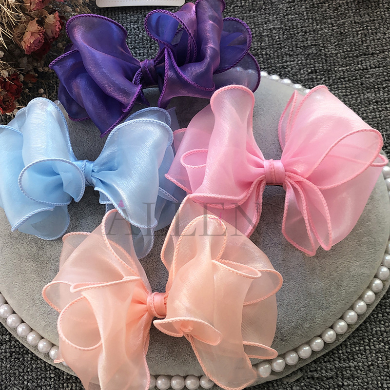 6cm Matte Chiffon Ribbon,Organza Wave Ribbons For Bouquet,Gift Wraping ...