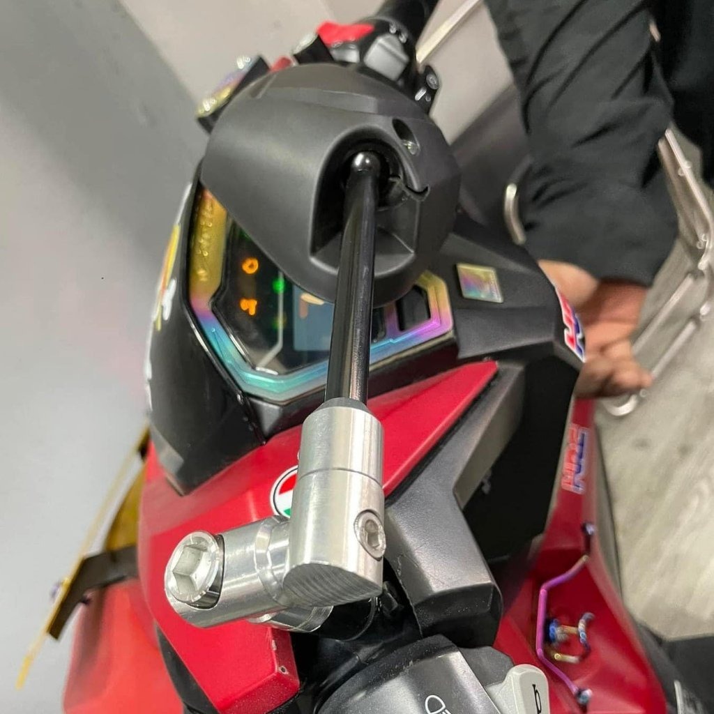 360 Degree CNC ALUMINUM Zinc Glass Rotating Legs 10mm Stainless Steel ...