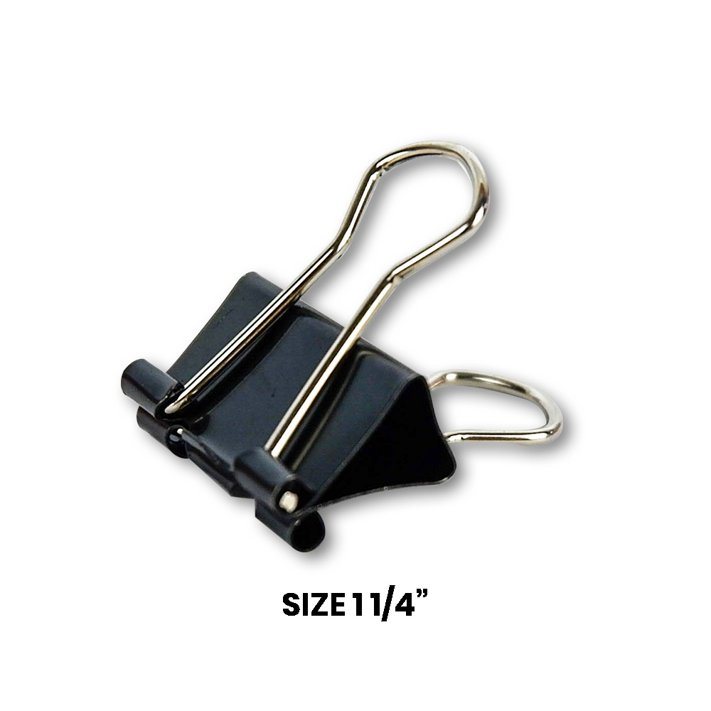 TM 60 Dozens Binder Clips 1 1/4 Inches (TM-50132) | Shopee Philippines