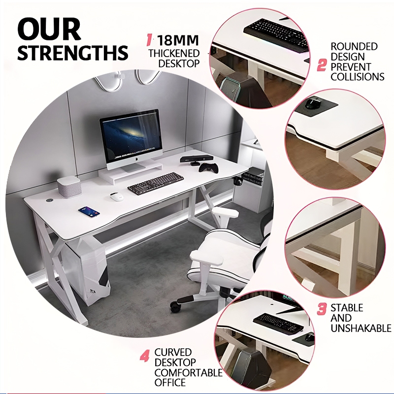 Gaming Table Computer Table Reinforcement 40*20MM legs ErgonomicTable ...