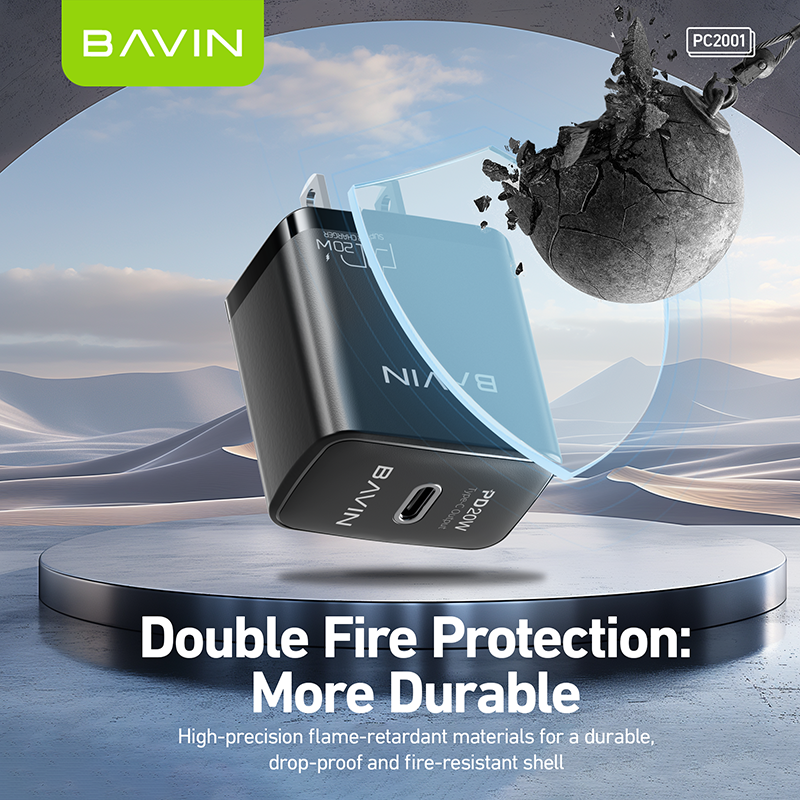 BAVIN PC2001 PD 20W High-Speed Fast Charger USB-C to Type-C Cable ...