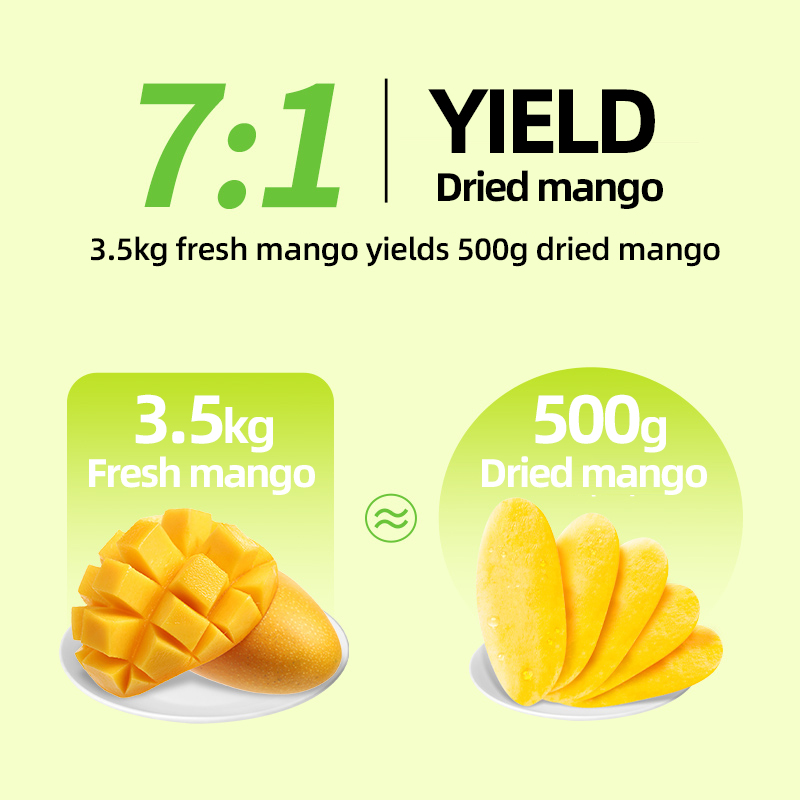 【Buy 1 Take 1】 Dried Mango 200g Premium Pure Mango Dried Fruits Snacks ...
