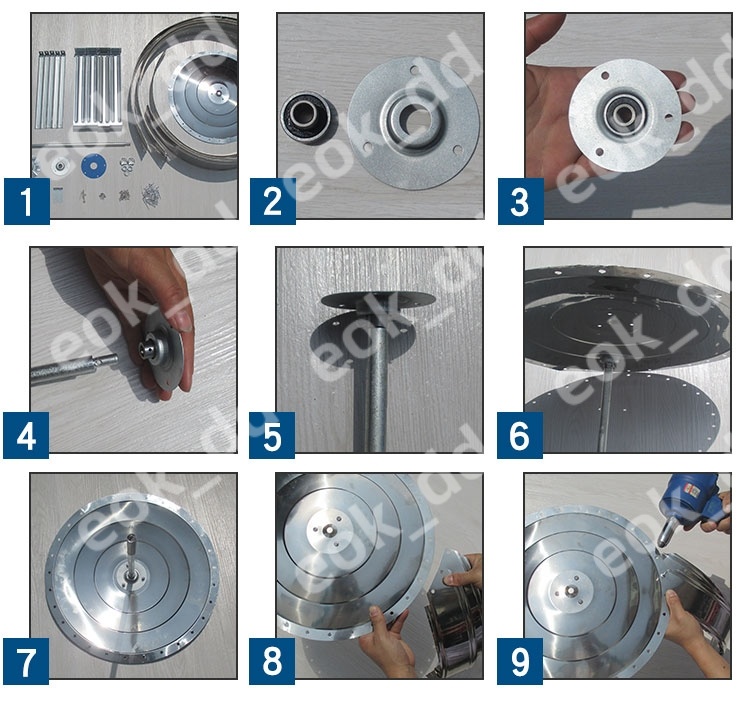 Premium Stainless Steel Spherical Ventilator Roof Fan Multipurpose ...