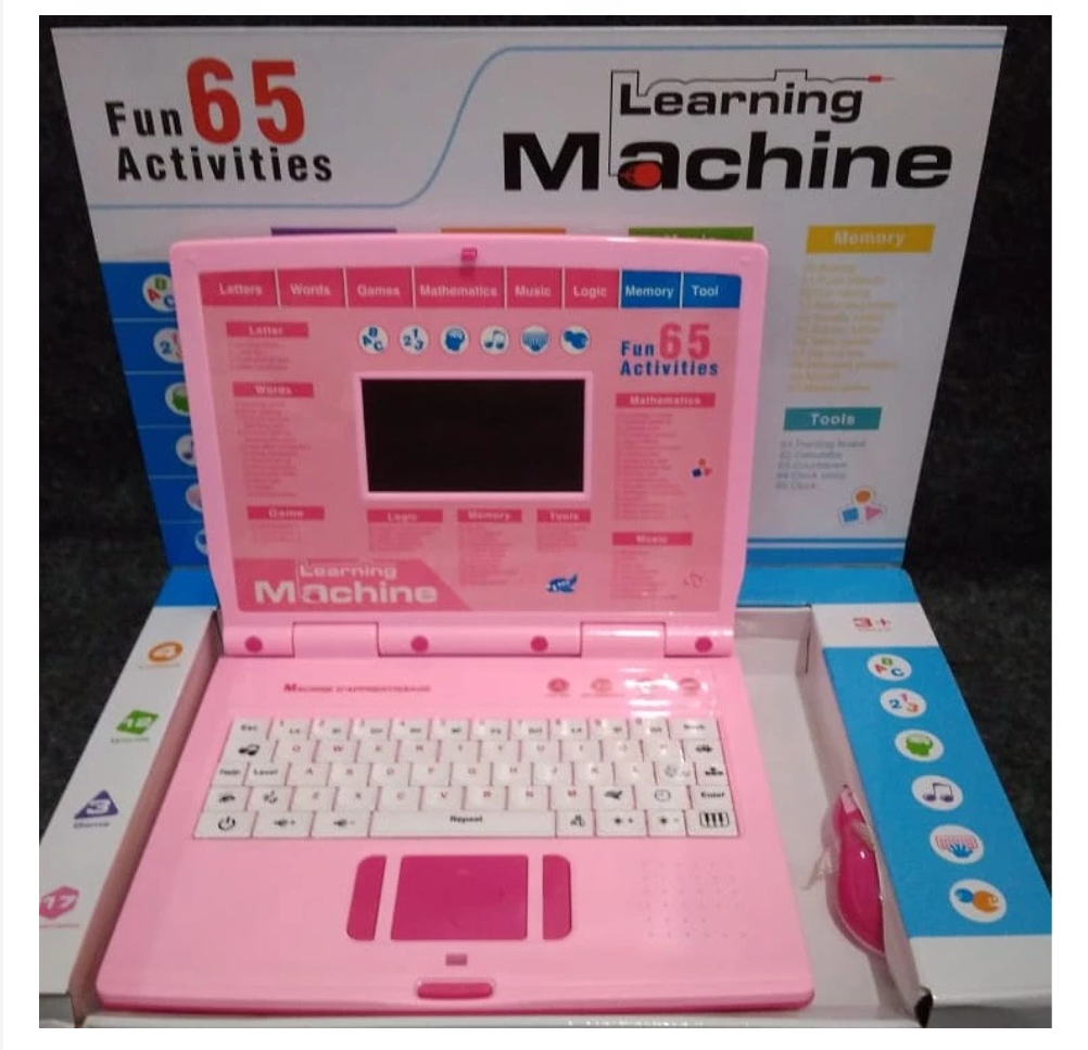 65 Activity Children Education Laptop Toy Kids Early Learning Machine ...