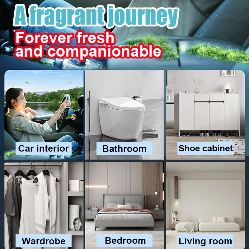 GLYTWIN 200ML Car Air Freshener Spray Deodorization Perfume Room ...