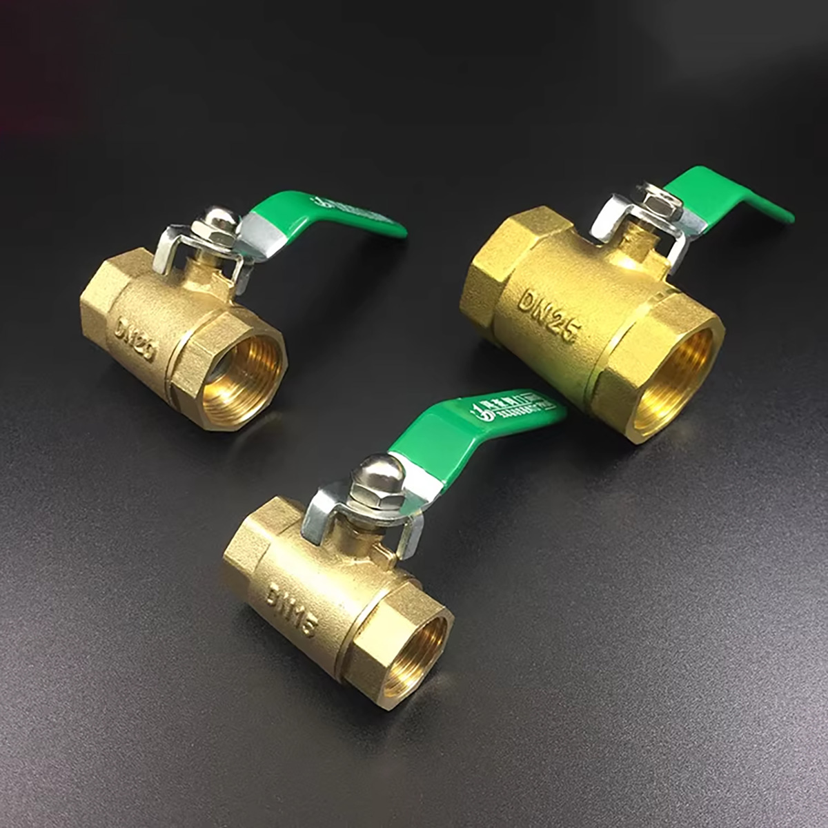 High Temp Full Brass Ball Valve 1/2 3/4 1 1.2 1.5 2 Inch Water Valve ...