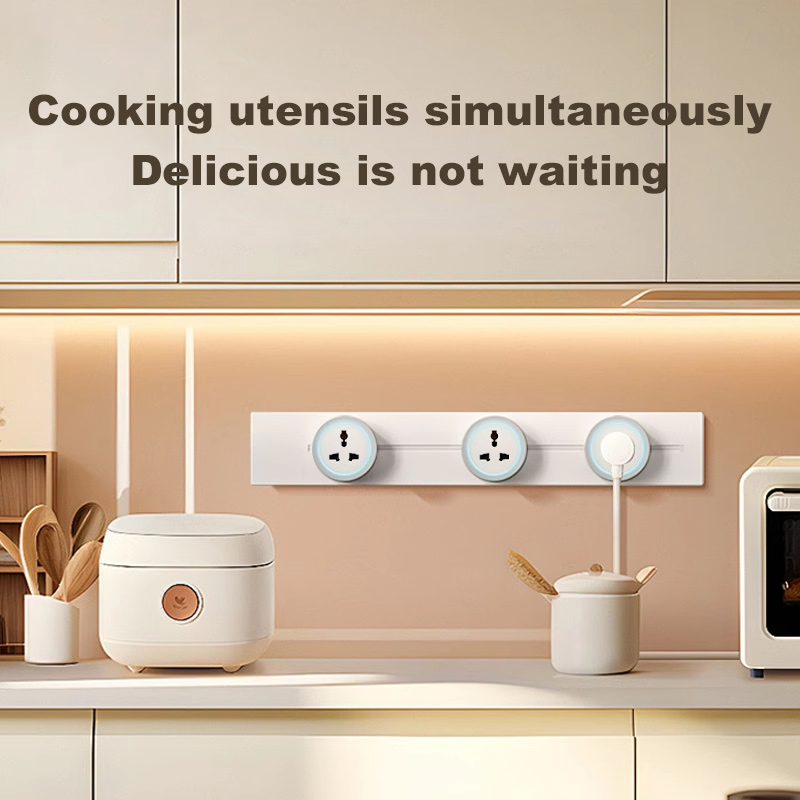 TEP Power Track Socket 8000W Universal Power Adapter Socket with USB ...