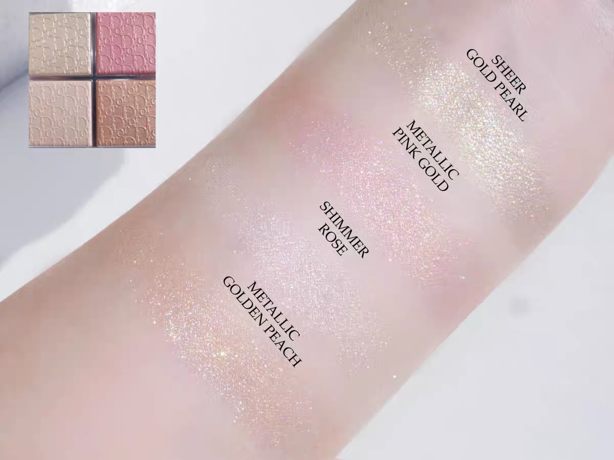D.ior Backstage Blush Face Highlight Palette 10g/Eyeshadow Blush 4 ...