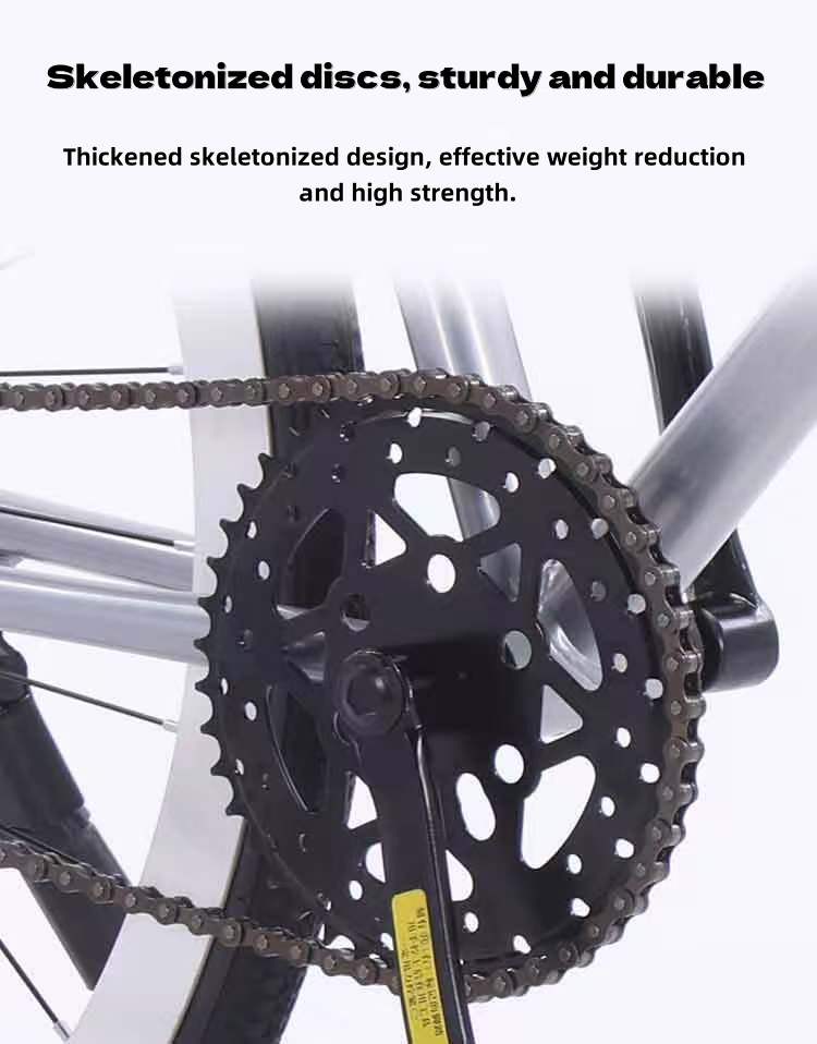 LUANDA Fixie Bike Fixed Bike Road Bike Adult Bike 700CC 7-Speeds Alloy ...