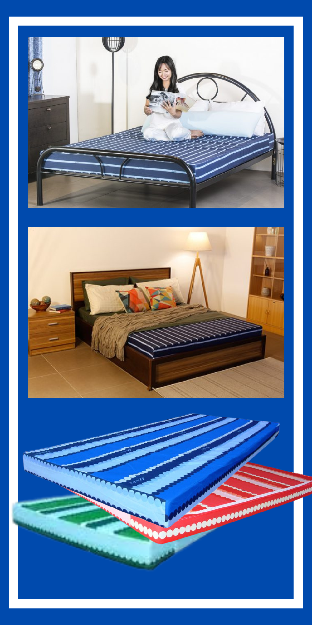 Original Uratex Foam with Cover - King Size (72x75 inches) - All ...