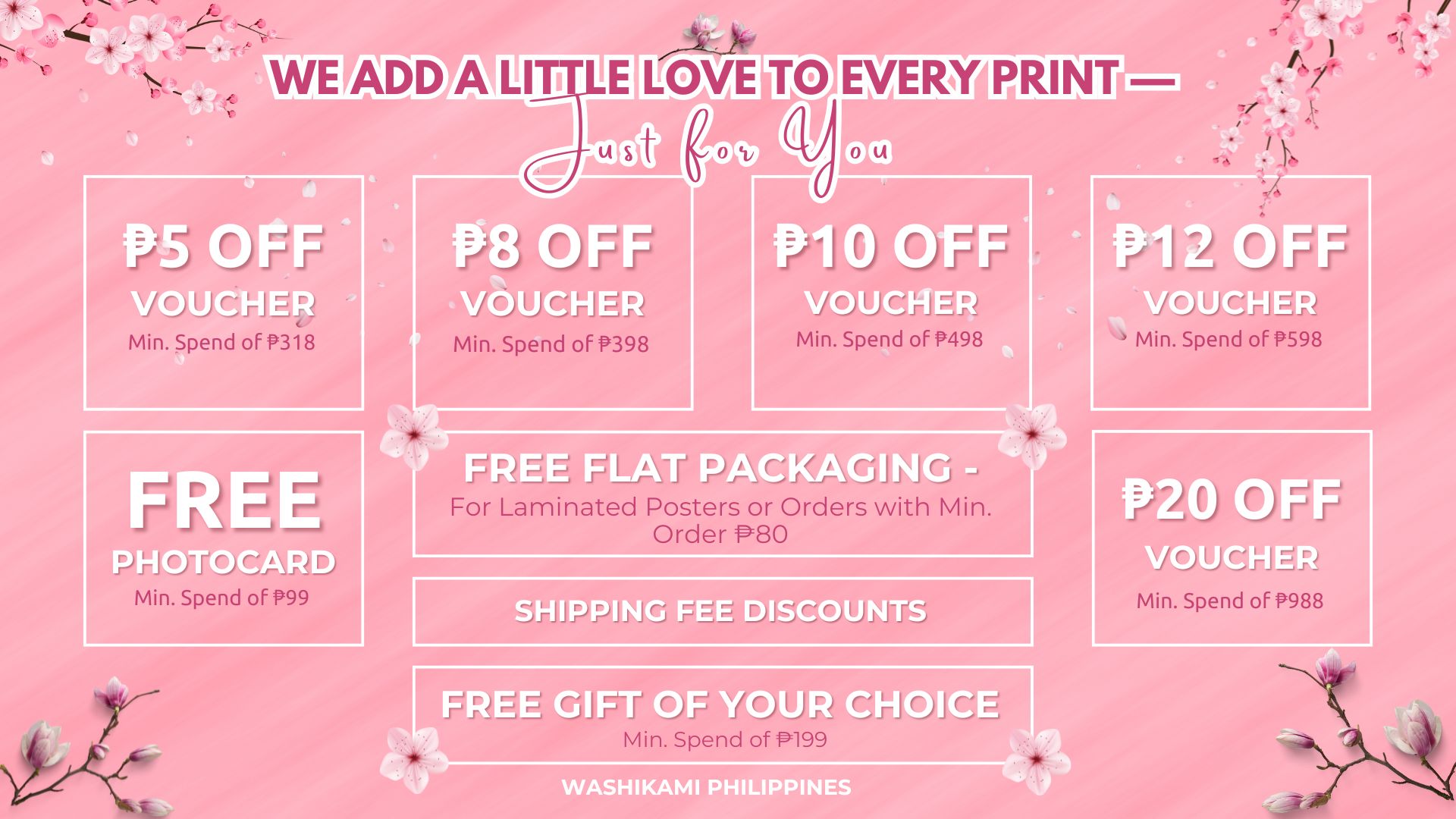 Customized A4 Poster (A4, 4R, 5R, Sticker Poster) - Washikami | Shopee ...