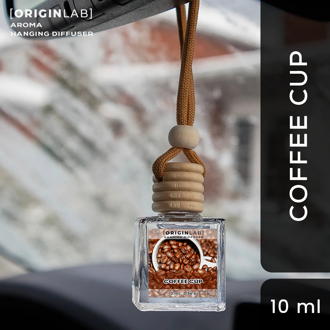 ORIGINLAB COFFEE CUP Hanging Diffuser - Car Freshener - Air Diffuser ...