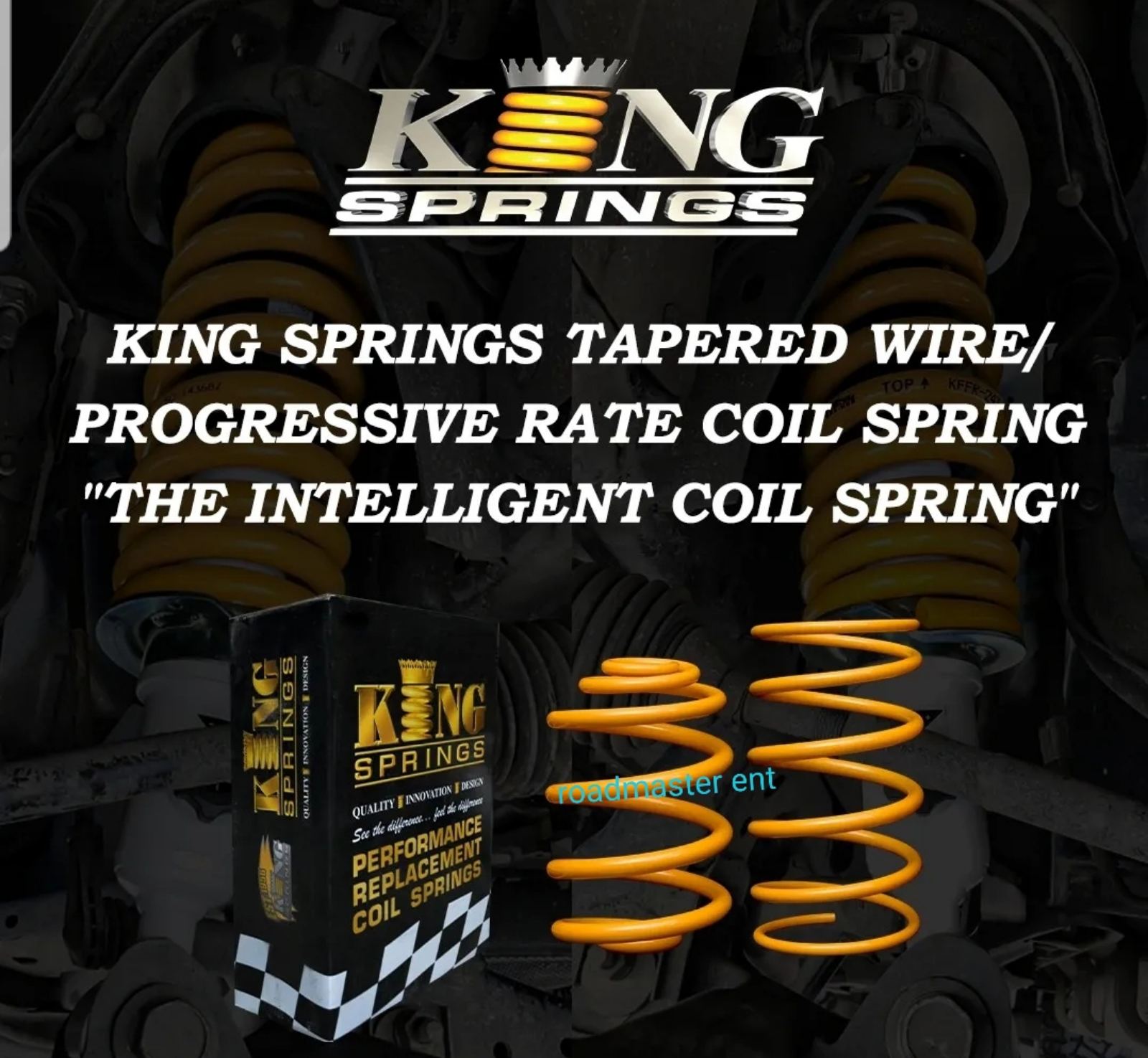 King Spring Progressive Coil Spring Mitsubishi Montero 2008-2025 for ...