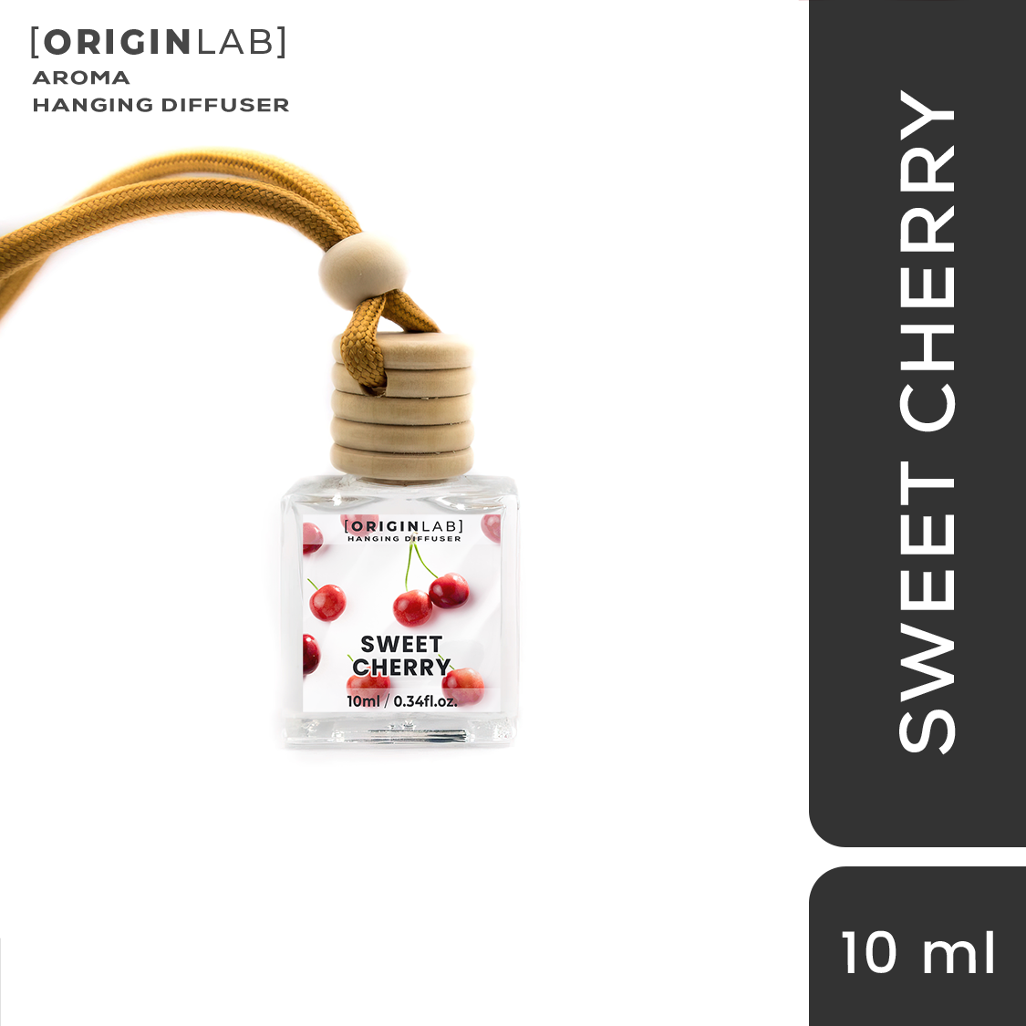OriginLab- SWEET CHERRY Hanging Diffuser - Car Freshener - Air Diffuser ...