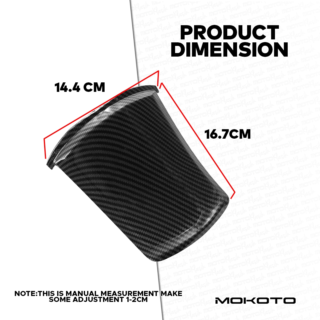 MOKOTO YAMAHA NMAX V3 STANDARD / TURBO TECHMAX GAS TANK COVER FUEL TANK ...