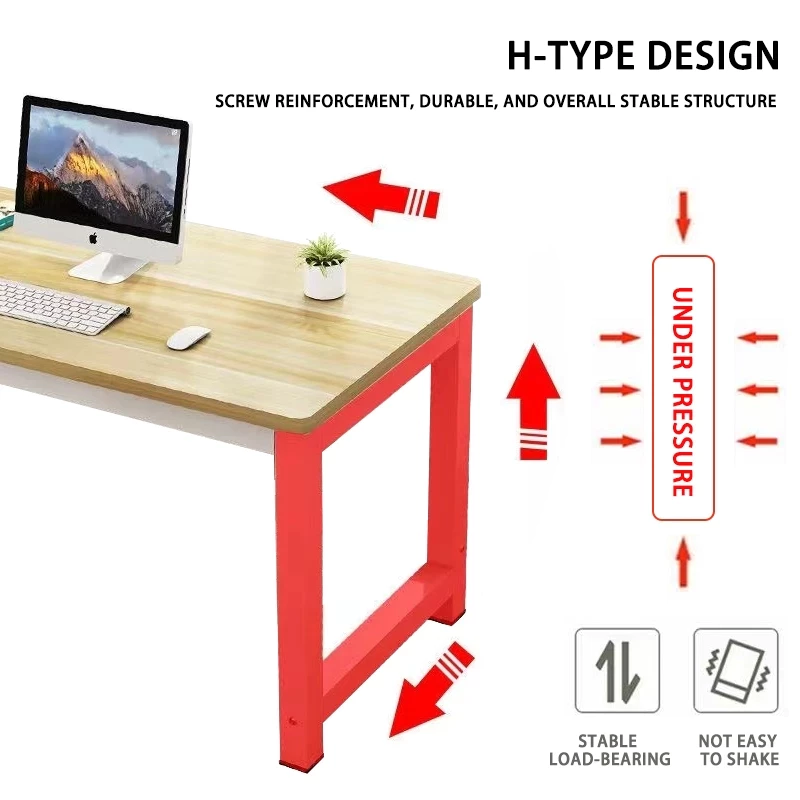 High quality Computer Desk minimalist modern computer desk solid wood ...