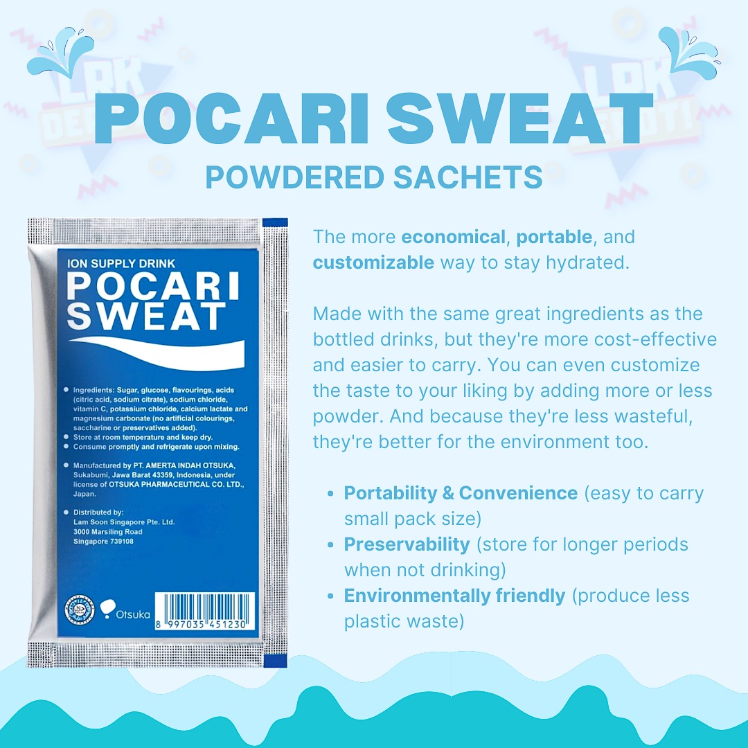 (5 BOXES) POCARI SWEAT Ion Supply / Energy / Hydration / Electrolyte ...