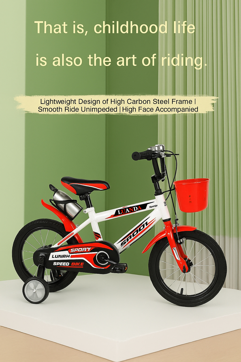 Bike For Kids apan Bike Christmas Gift Kids Bicycle 2-8 Years Old Boys ...