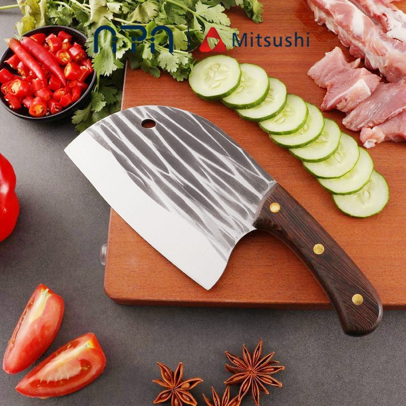 Nipiin Kitchen Knife Traditional Handmade Stainless Steel Chef's ...