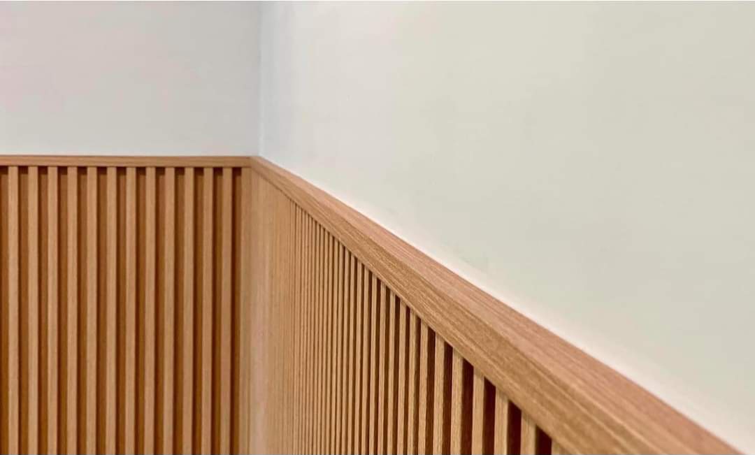 WPC Corner Angle Trim For WPC Fluted Wall Panel Size 2.5cm x 2.5cmm x ...