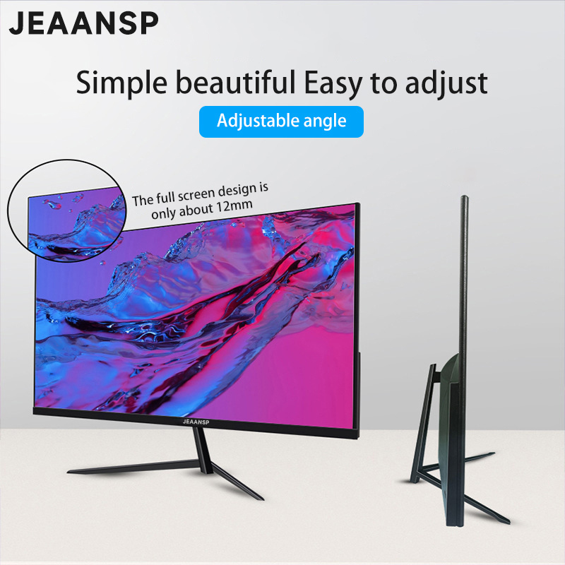 COD Computer Monitor 19 22inch 60Hz 24 27Inch 75/100HZ 7mm Ultra-thin ...