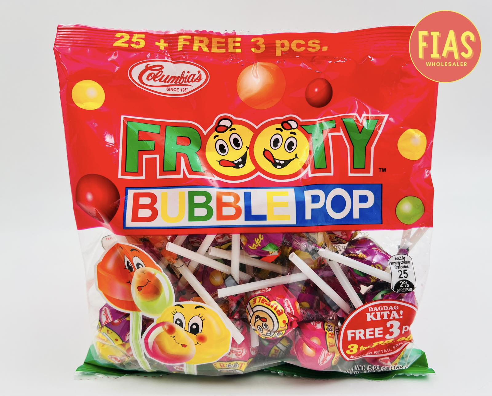 28 pcs Frooty Bubble Pop Candy | Shopee Philippines