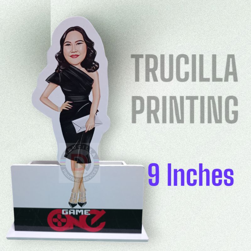 Customized Sintra Board Standee with Pen Holder 9inches | Shopee ...