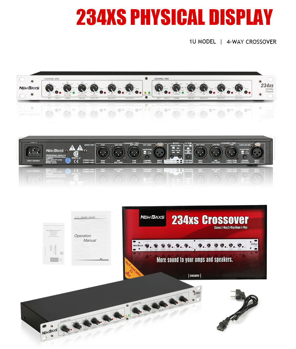 NEW BAXS 234XL/234XS Crossover speaker crossover 3 way crossover for sound system | Shopee ...