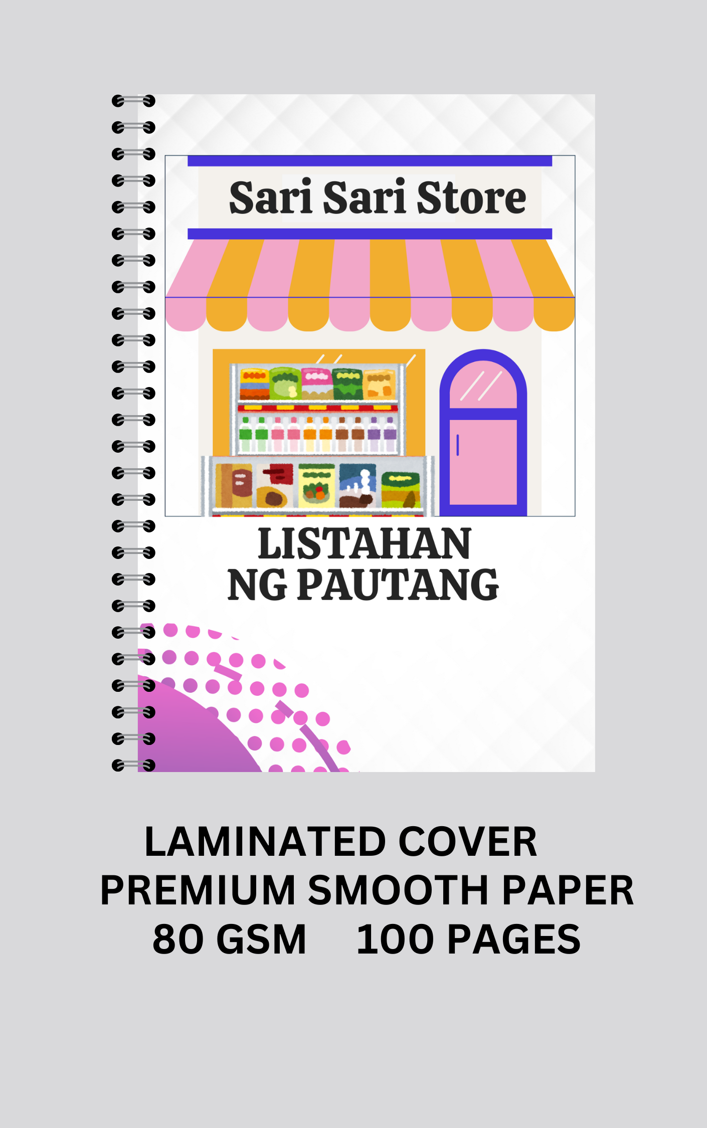 LISTAHAN NG PAUTANG NOTEBOOK SARI SARI STORE | Shopee Philippines