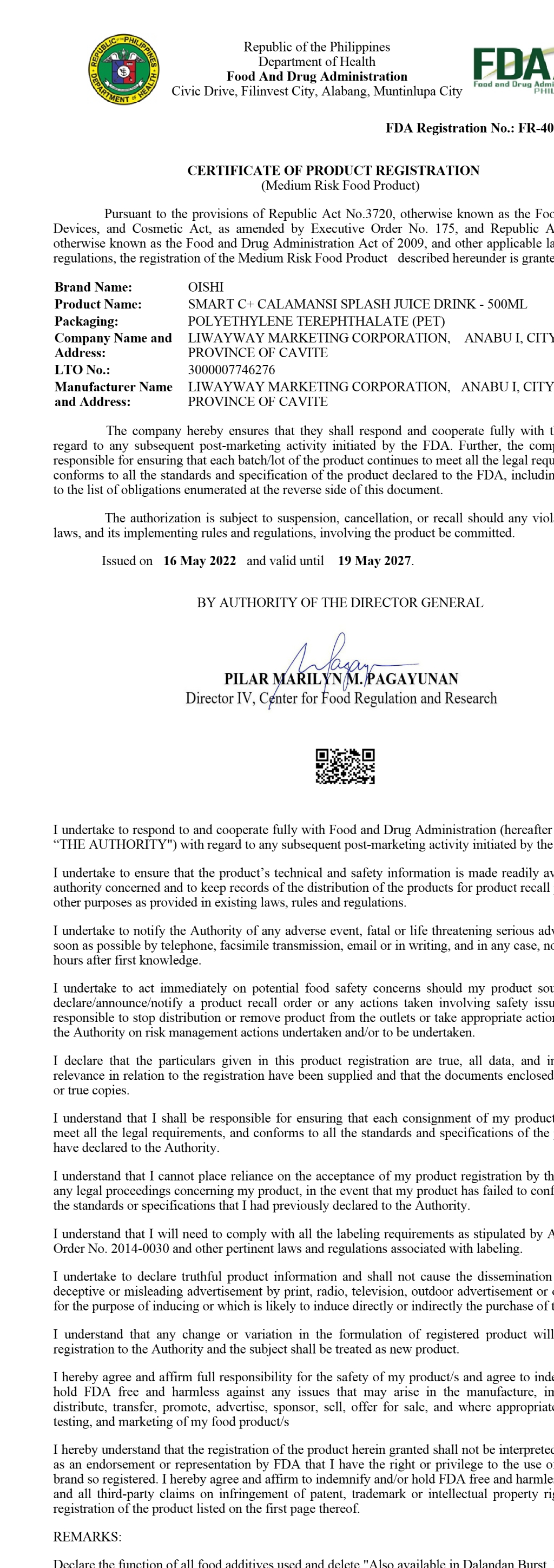 Oishi Refreshing Snack Bundle A - Tater Thins Cucumber 75g & Smart C+ ...