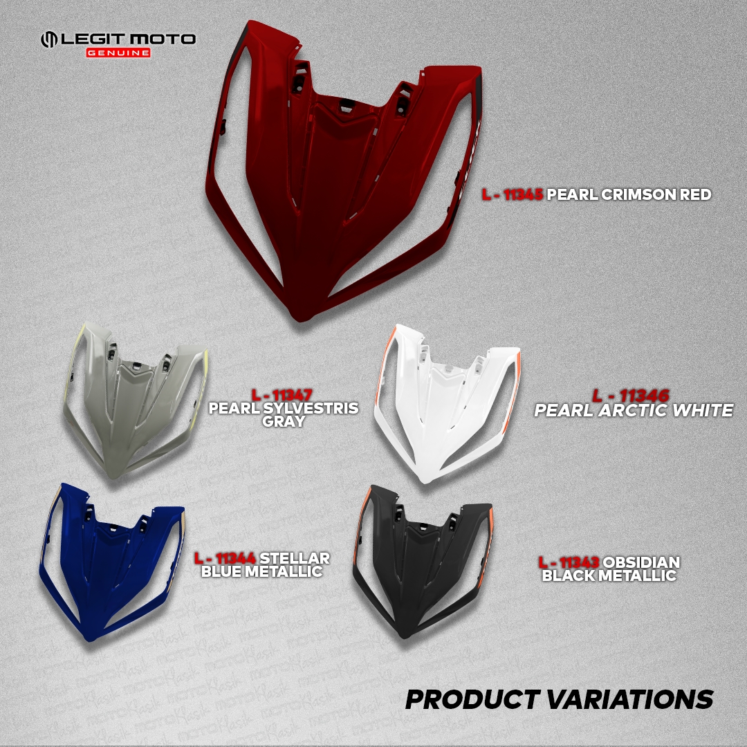 LEGITMOTO HONDA CLICK V3 / V4 FRONT CENTER COVER FRONT V COVER FOR ...
