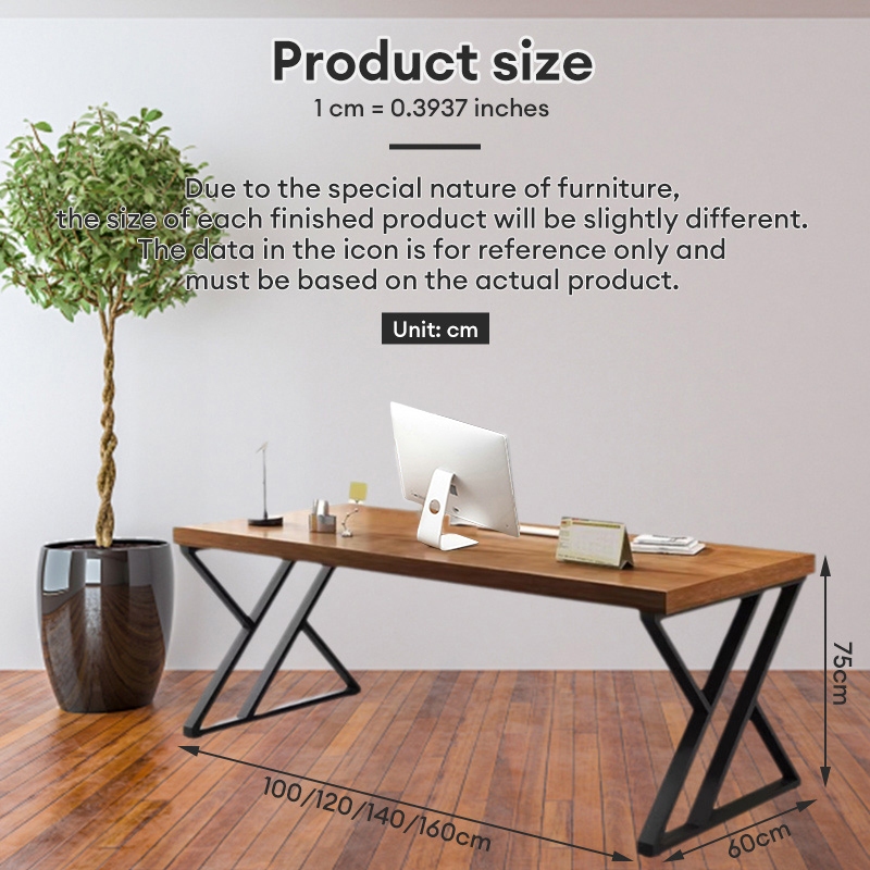 Solid wood computer table office desk writing table coffee table dining ...