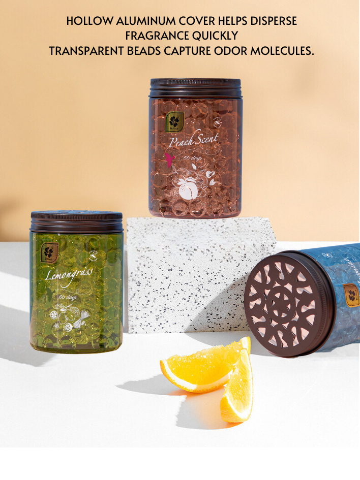 Bifresh Room Fragrance Gel Beads Air Freshener | Jasmine Peach ...